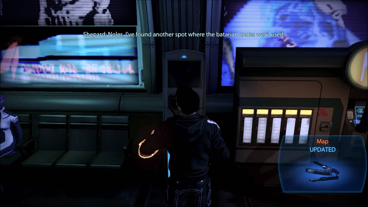 Mass Effect 3 Citadel Quest Batarian Codes - YouTube