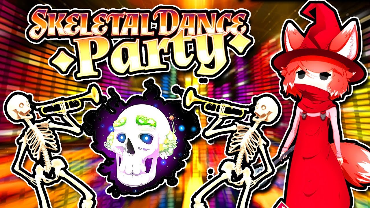 Partying With the Dead! Skeletal Dance Party! - YouTube