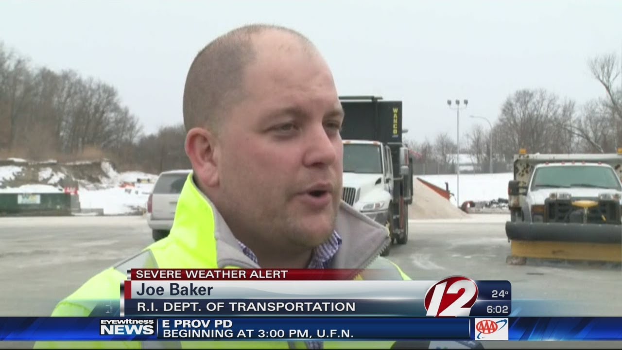 Emergency salt delivery arrives in Woonsocket - YouTube