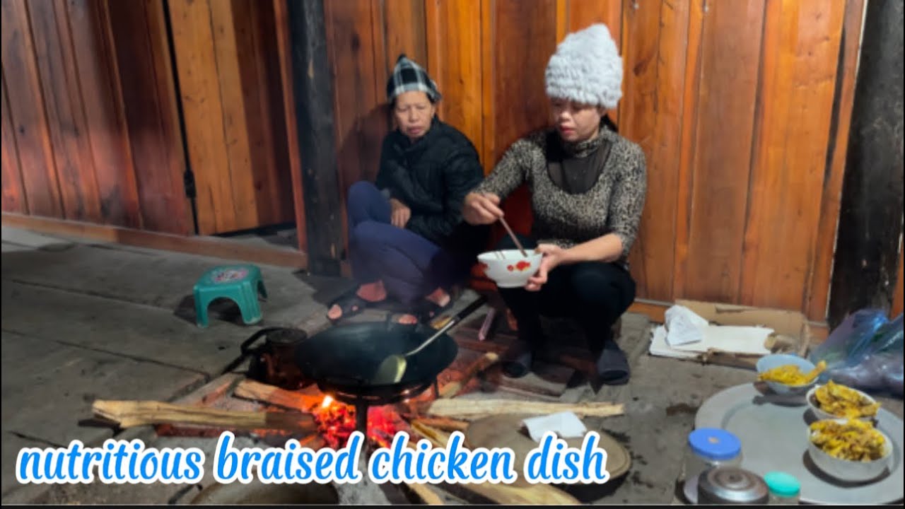 an afternoon in the countryside, raising chickens and cooking... Life ...