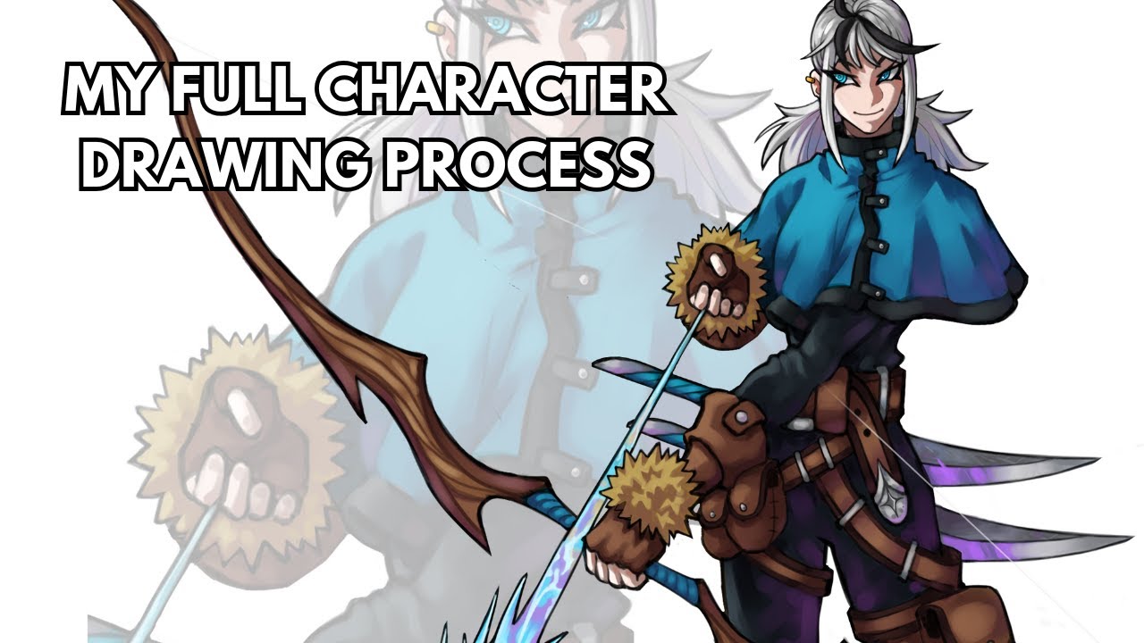 How I Bring Characters to Life! Full Drawing Process | Omari of ...