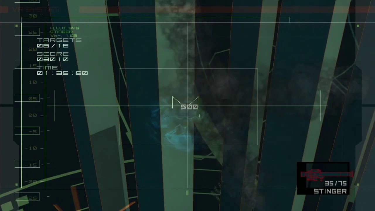 STINGER LEVEL 03 - MGS1 SNAKE - WEAPON MODE - VR Missions - Metal Gear ...