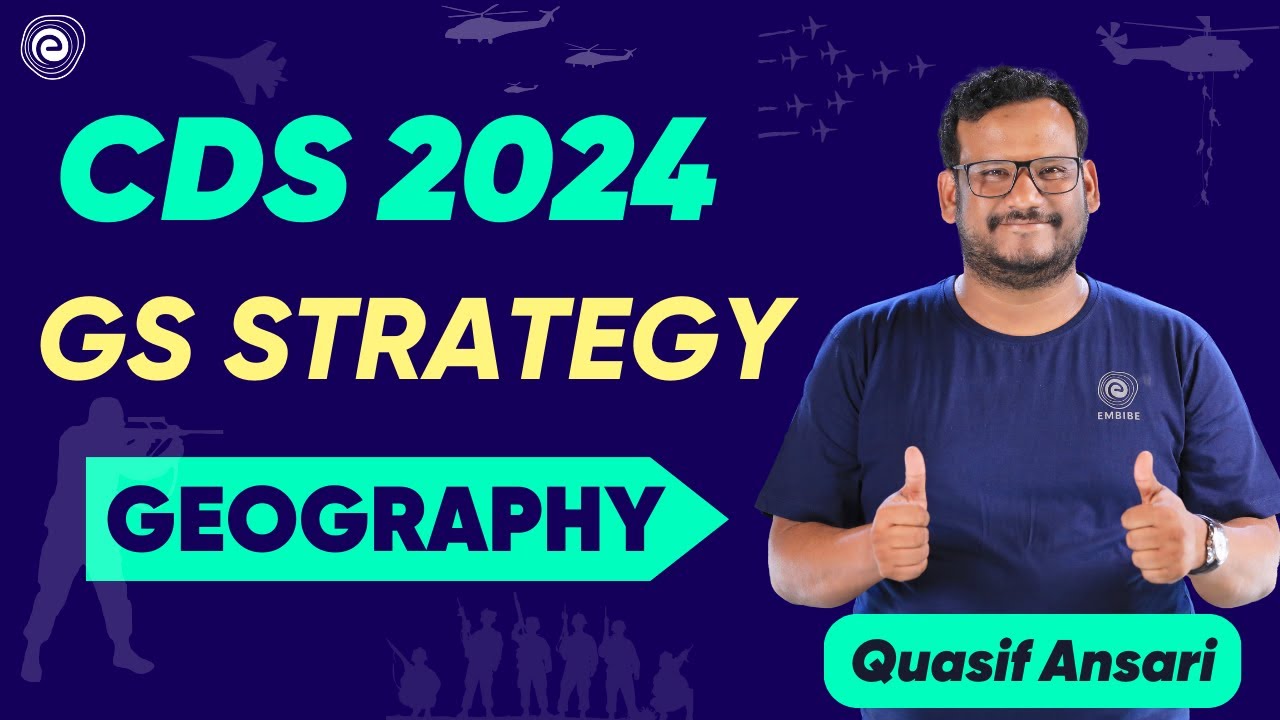 Geography For CDS 2024 | Complete Geography Strategy | Books Chapters ...