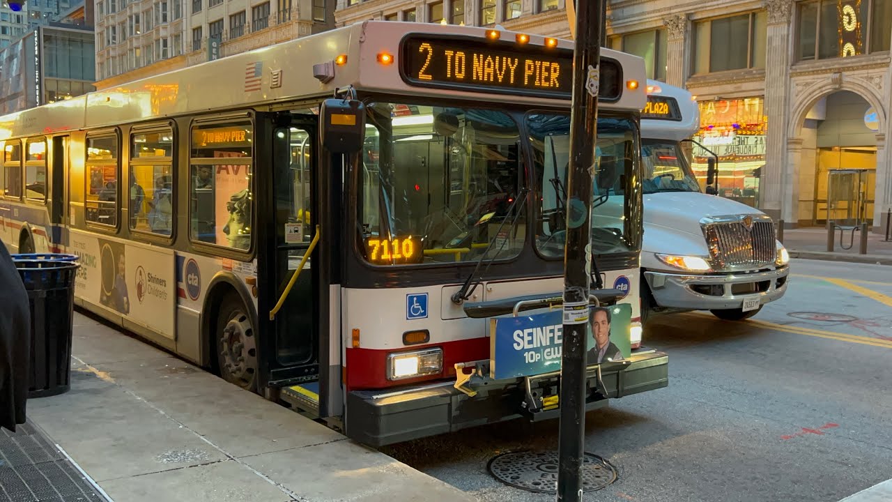CTA Bus Ride On Route 2 Hyde Park Express From 57th Drive To Lake CTA ...