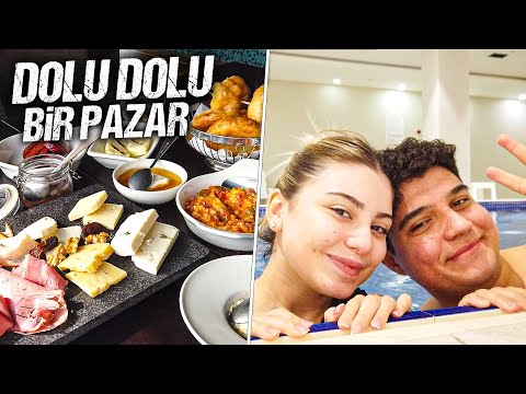 BİZİMLE BİR PAZAR GÜNÜ - HAVUZA GİRDİK