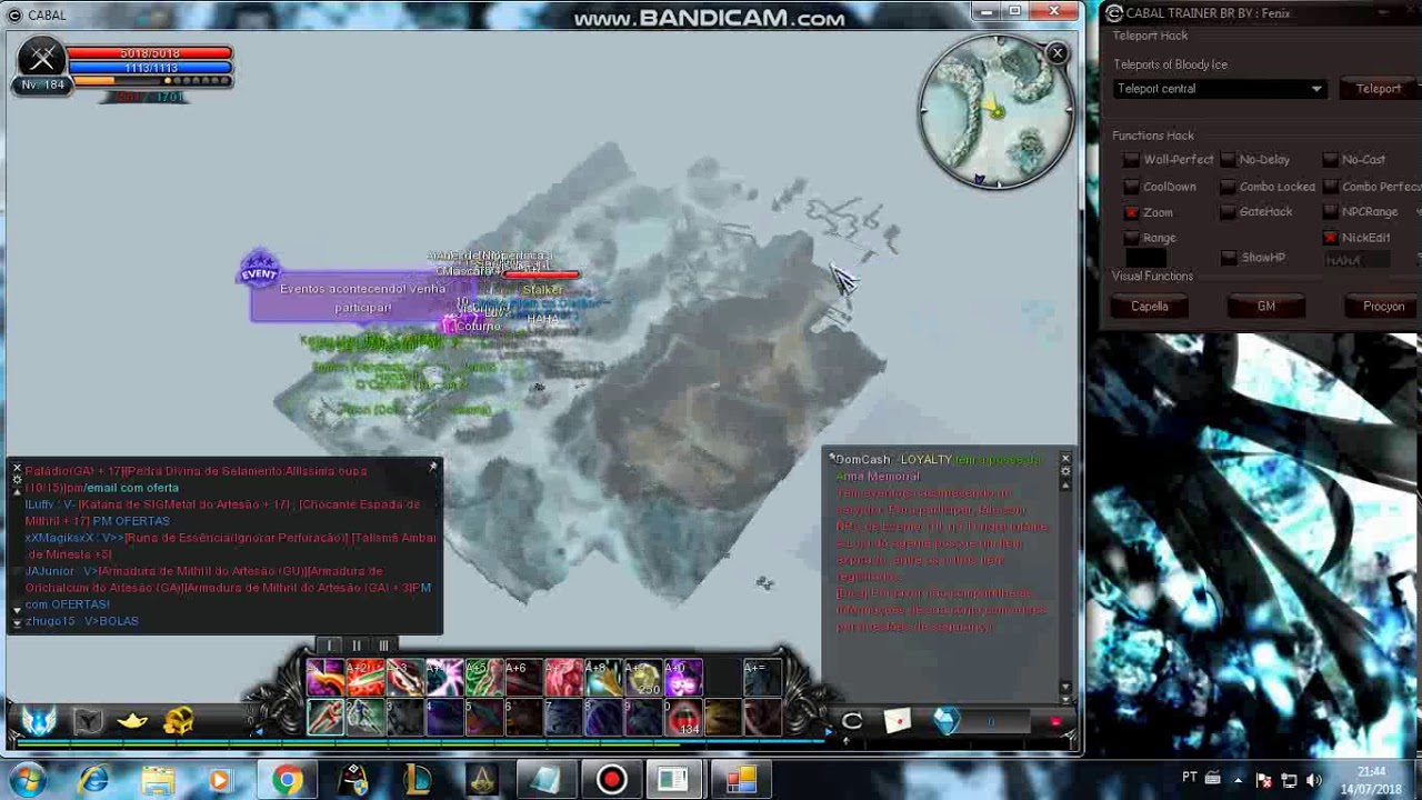 Trainer FREE Cabal BR EU NA - YouTube