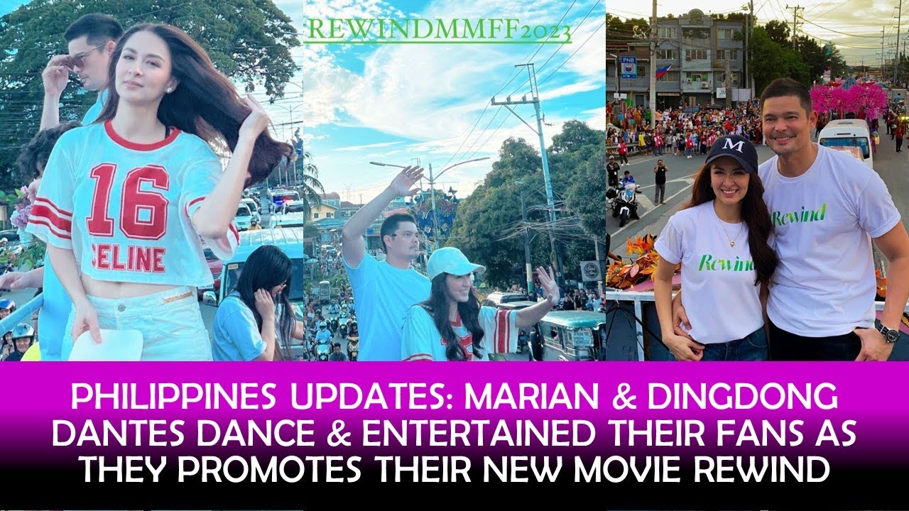 MARIAN & DINGDONG DANTES ENTERTAINED THEIR FANS AS THEY PROMOTES THEIR ...