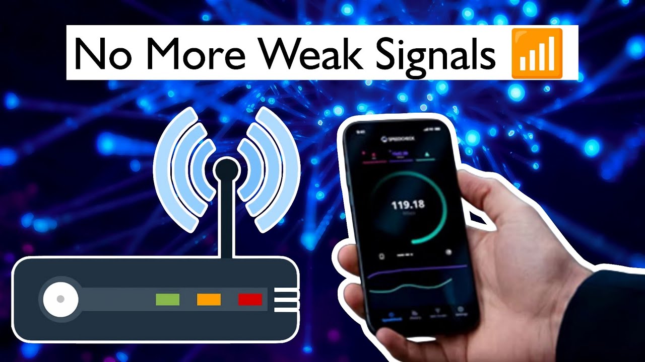 Wi-Fi Range Tips: Signal Weak? Extend Range with These Simple Steps!🔥🔥 ...