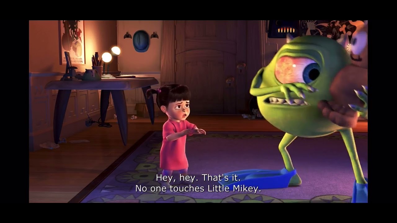 Monsters Inc Boo Crying - YouTube