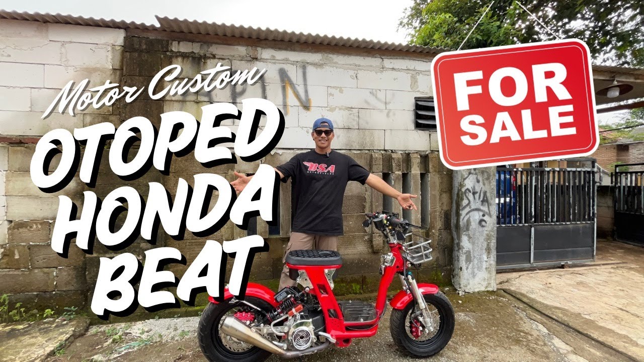 Honda Beat Custom Otoped Hedon || Dijual - YouTube