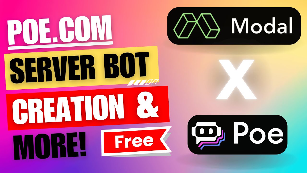 How to Create a Server Bot on Poe using Modal: Tutorial, Code Maker ...