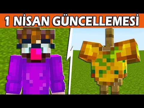 Minecraft'ta Yeni 1 Nisan Sürümünü Denedim (2024)
