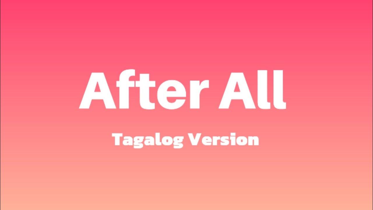 Ikaw Lang At Ako (Lyrics) - harmonica band - YouTube