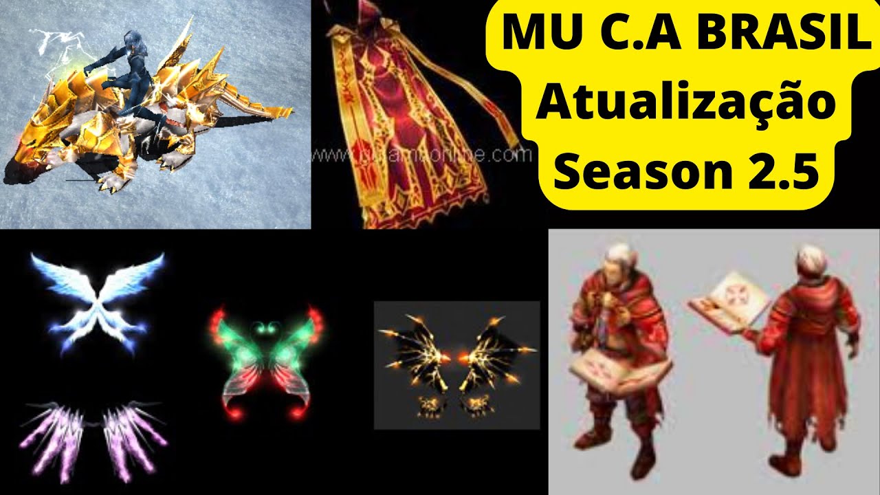 Servidor MUCABRASIL Falando Sobre Atualizações / Season 2.5 - YouTube