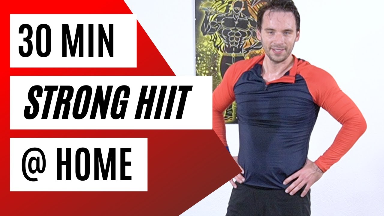 500 kcal // 30 min Home Workout // Extrem Intense HIIT // No Equipment ...