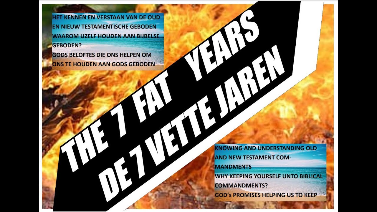 THE 7 FAT YEARS - teaching - OT-COMMANDMENTS - CARRYING THE ARK AND THE ...