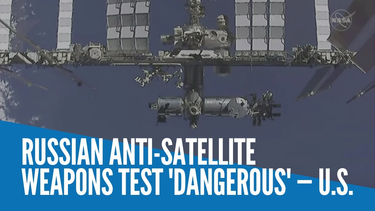 Russian anti-satellite weapons test 'dangerous' — US - YouTube