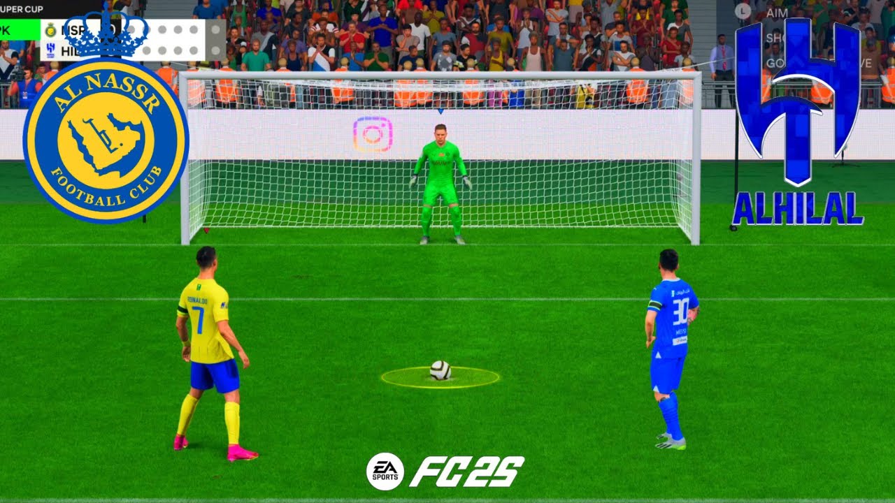 Al Nassr Vs Al Hilal Ronaldo V Messi Fc 25 Penalty Shootout Final Youtube