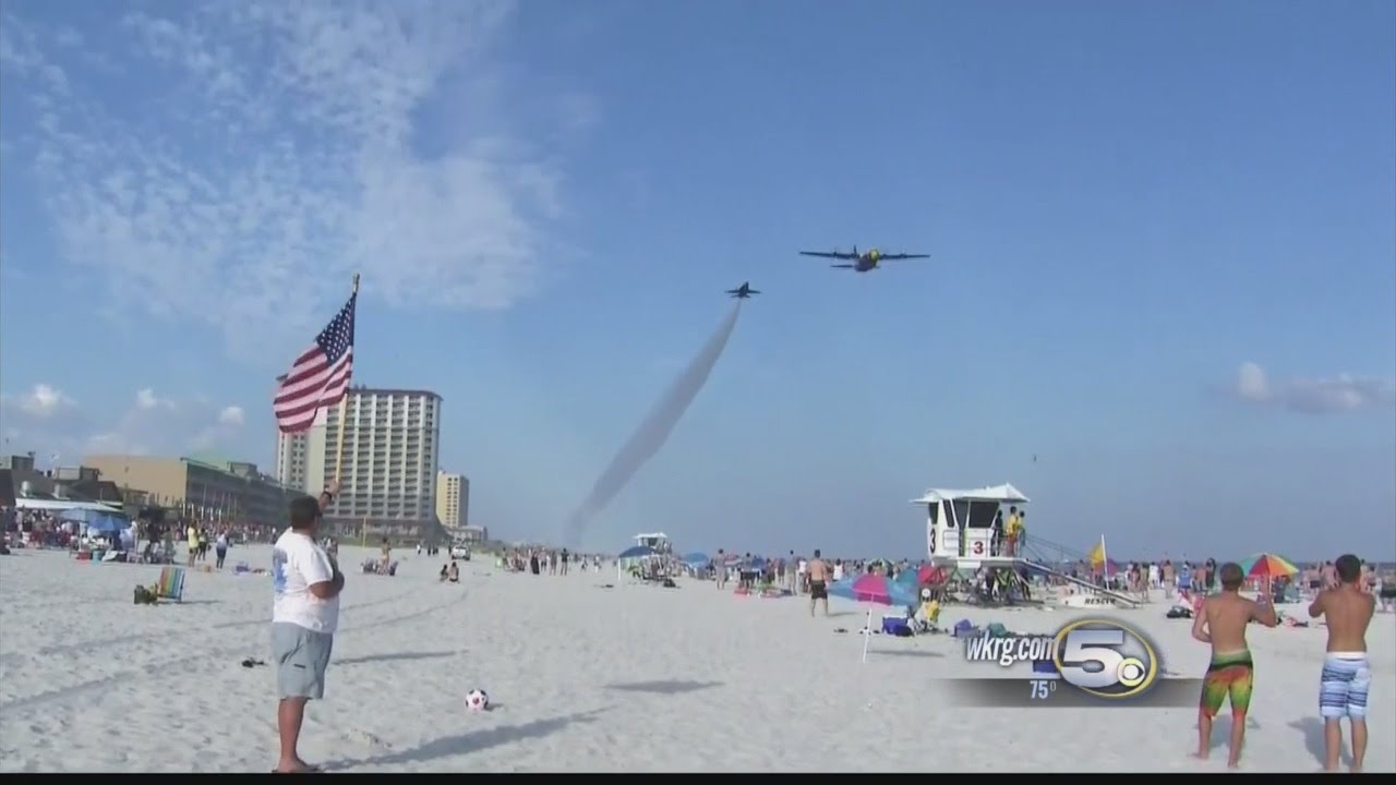 Thousands Honor Fallen Blue Angel As Remains Come Home - YouTube