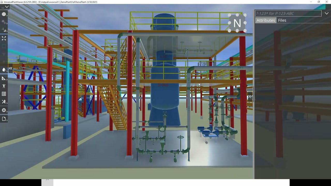 LaserScan inside UniversalPlantViewer UPV - YouTube