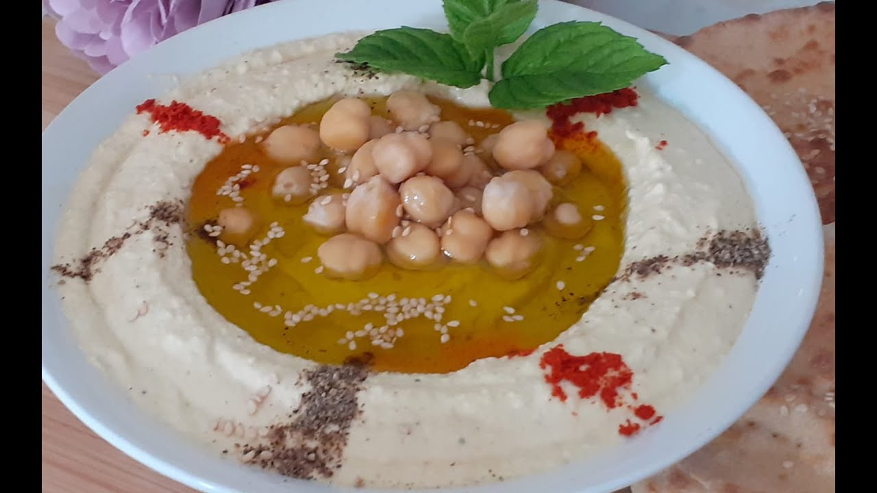 Hummus Arabic Recipe | By Tandoori Kitchen - YouTube