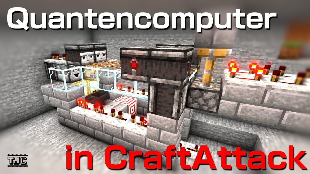 Ich habe einen QUANTENCOMPUTER in CraftAttack gebaut. DAS WIRD DAS ...
