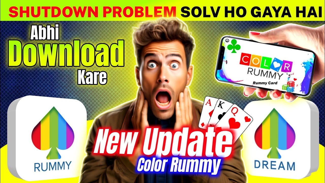 Color rummy new update version download link| Color rummy download ...
