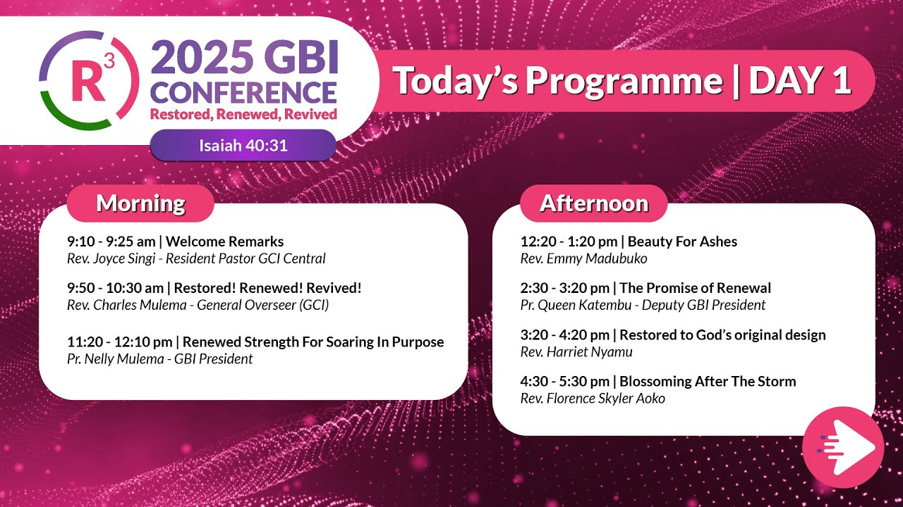 18TH EDITION GBI CONFERENCE DAY 1 - YouTube