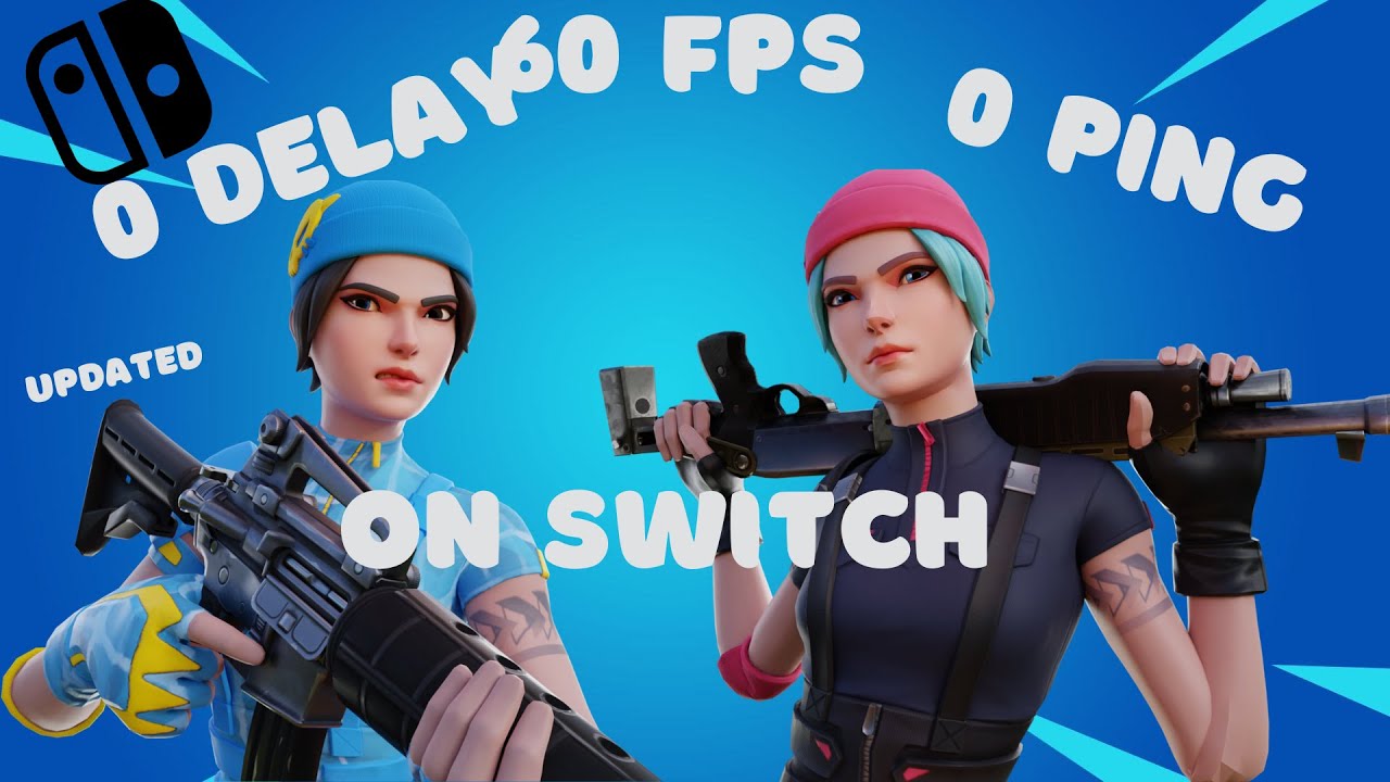 *UPDATED* How to get 60 FPS and 0 PING on SWITCH - YouTube