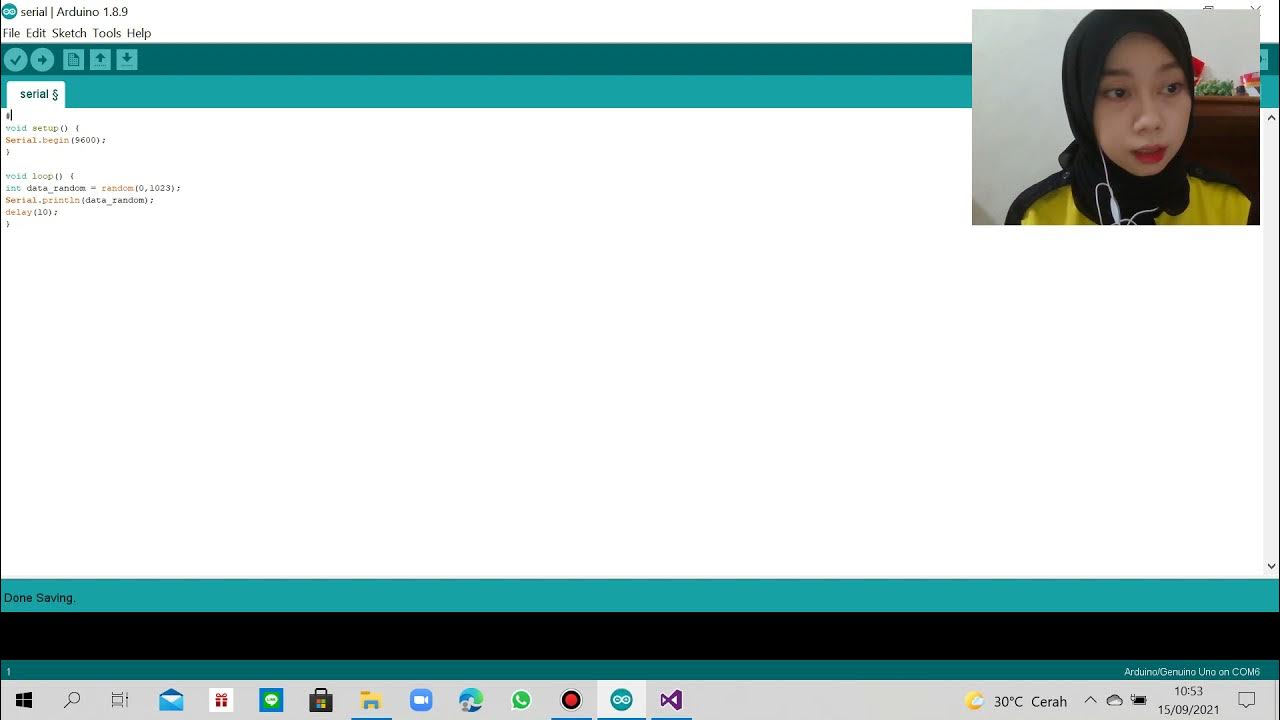 Komunikasi Serial Mikrokontroler Arduino dan Visual Basic - YouTube