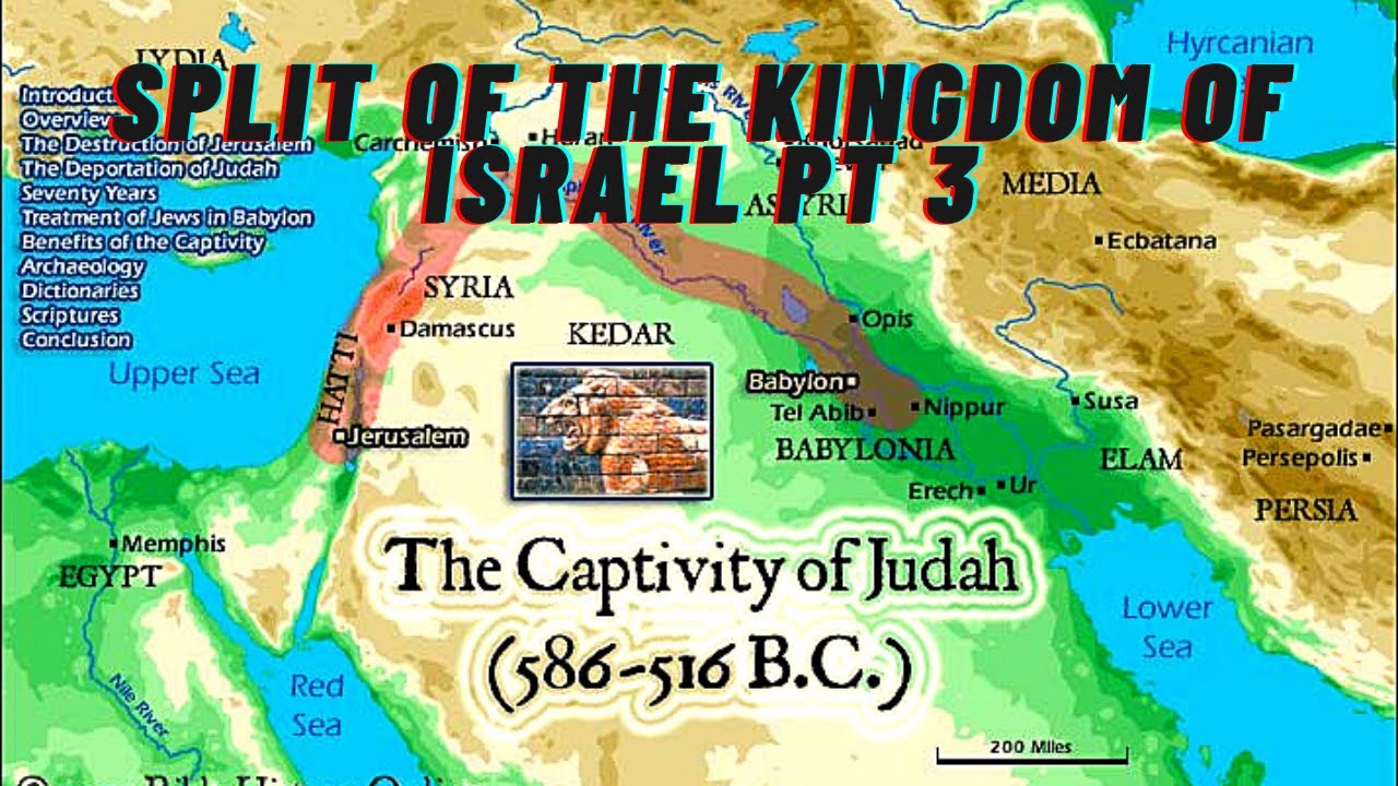 The SPLIT of the Kingdom of Israel!!! (Pt. 3) - YouTube