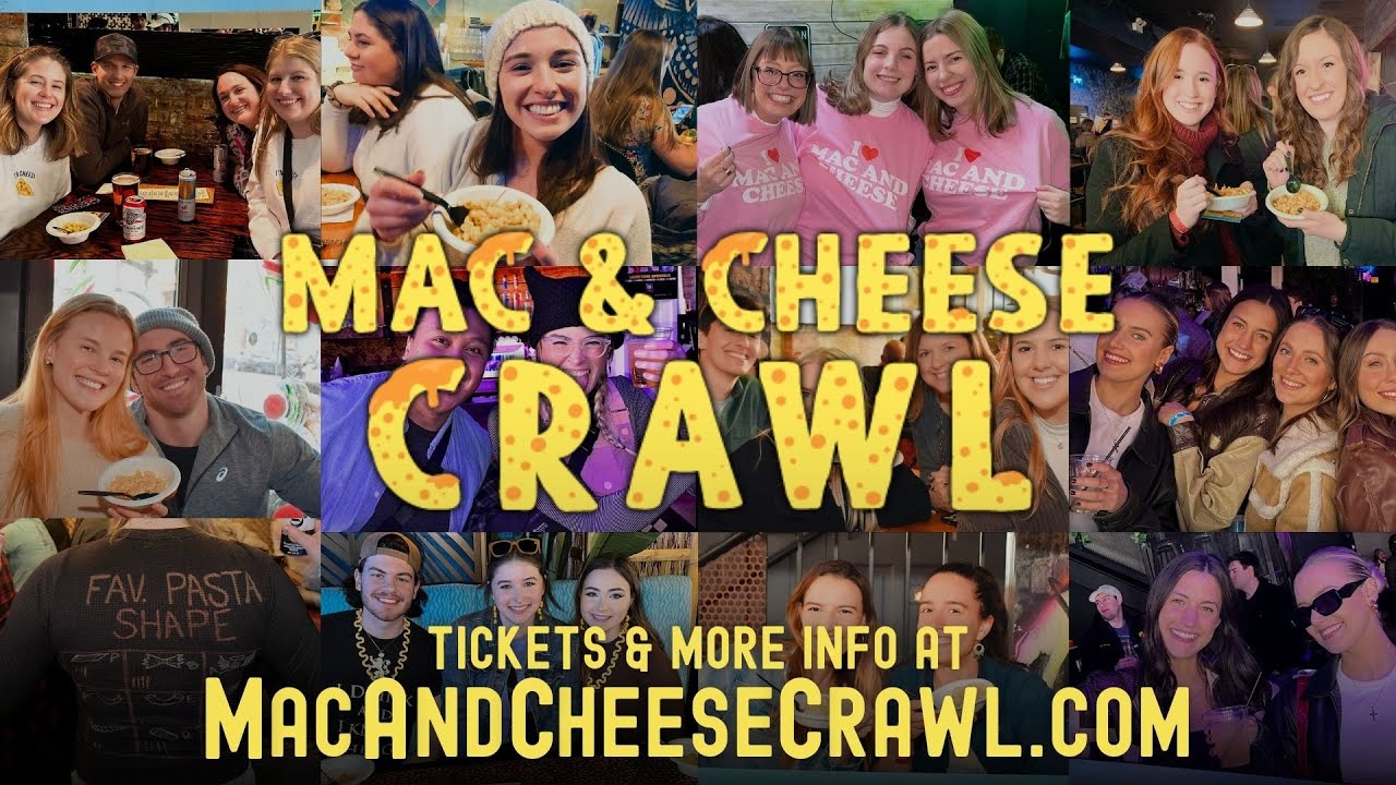 Mac & Cheese Crawl - Chicago's Cheesiest Bar Crawl! Mac & Cheese ...