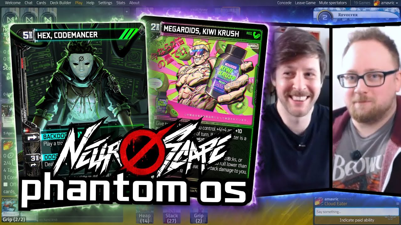 Phantom OS - Neuroscape Learn to Play - Neuroscape TCG // LIVE - YouTube