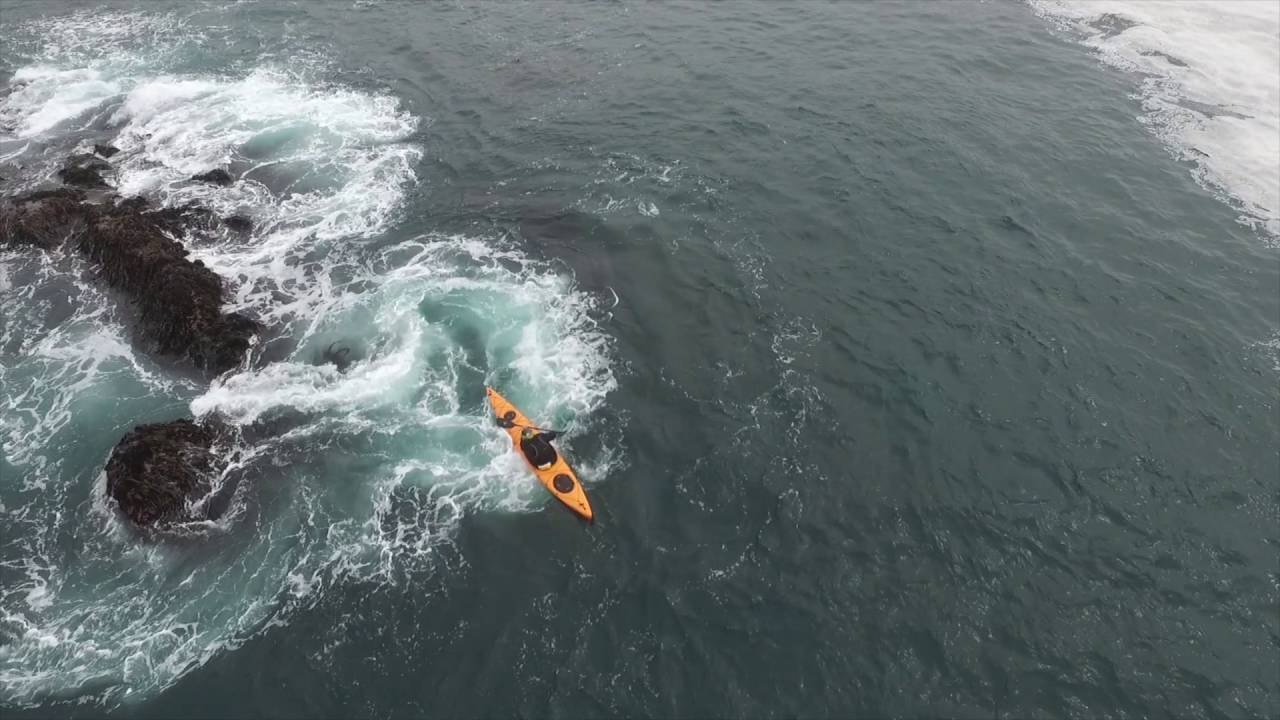 Ocean Kayaking Drone Video - YouTube