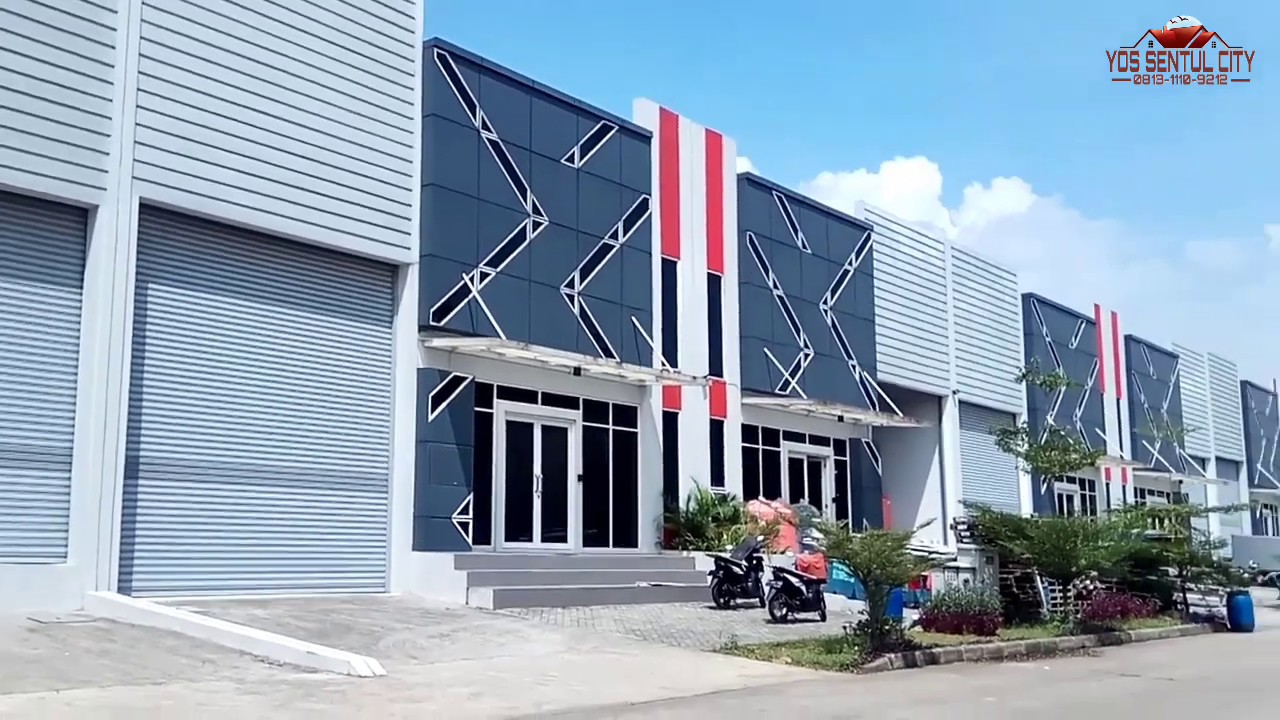 Gudang Di Kawasan Industri Sentul - YouTube