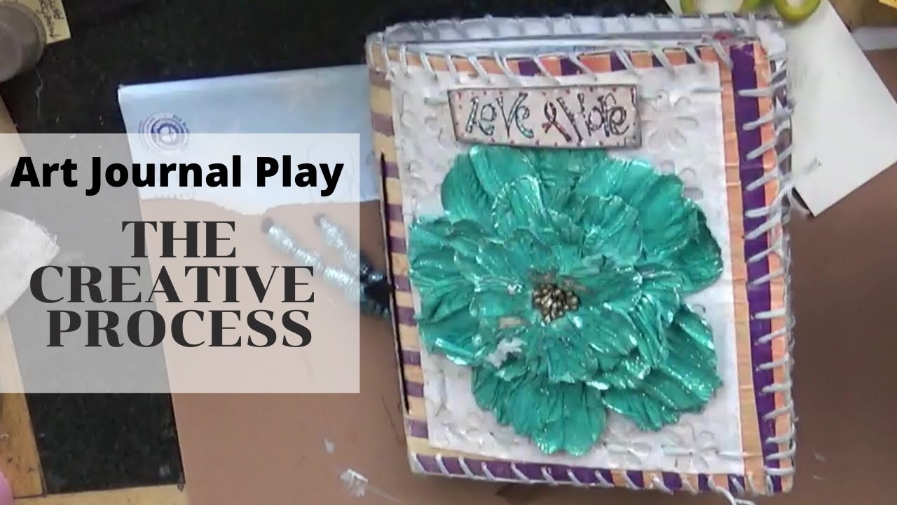Art Journal Play - Recycled Journals - YouTube