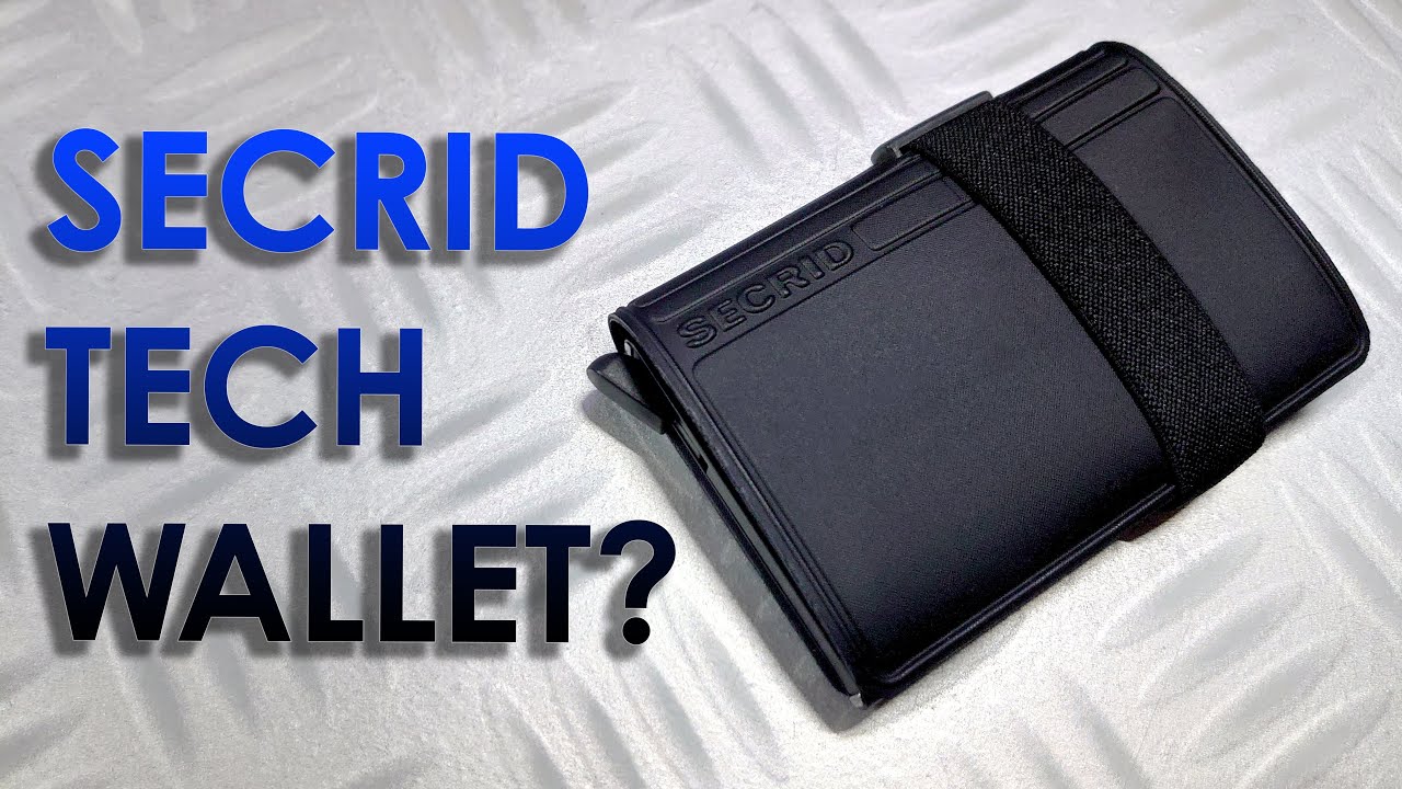 Secrid Tech Wallet: Exclusive First Look at New Secrid Bandwallet TPU ...