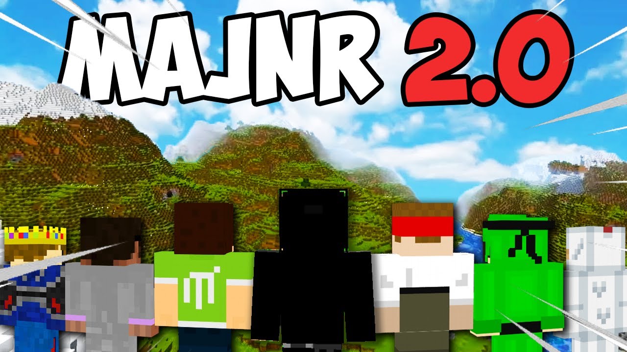 MAJNR 2.0 😍 Druhá Sezóna Minecraft Survival Série #1 - YouTube