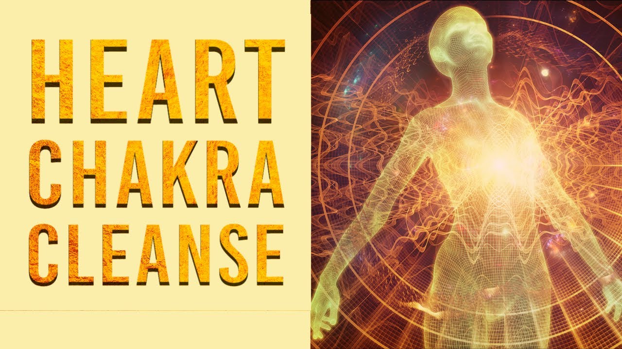 ️Channeled HEART CHAKRA CLEANSE for calm and balance ️ - YouTube