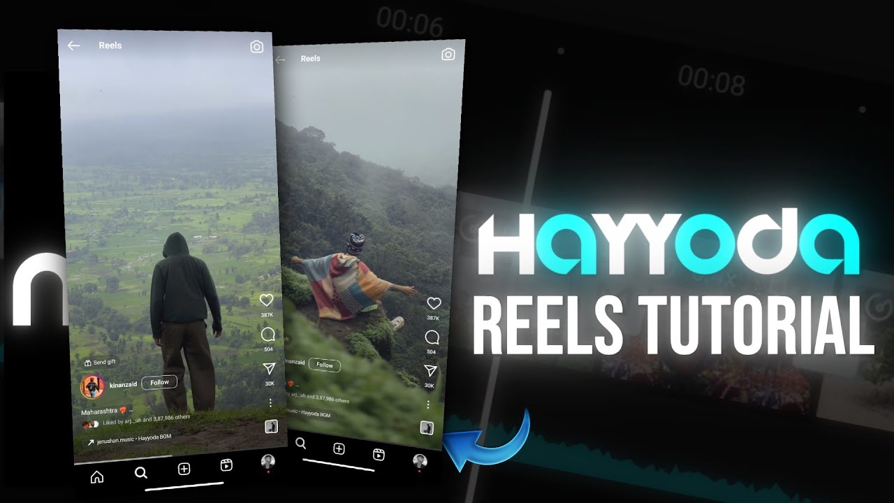 Hayyoda Trending Editing Tutorial | Instagram Trending | NKL EDITS ...