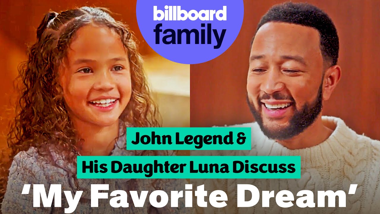 John Legend Gets Interviewed By Daughter Luna About 'My Favorite Dream ...