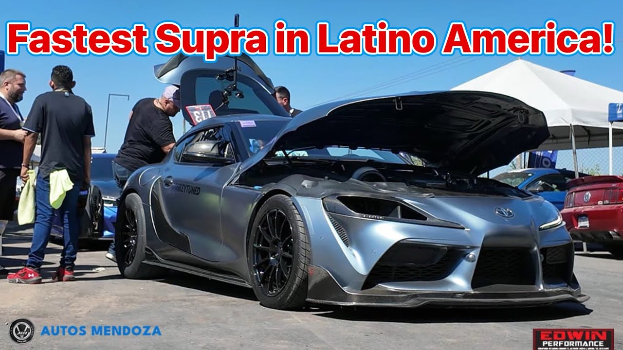Breaking the record for fastest Supra in Latin America! And wrecking ...