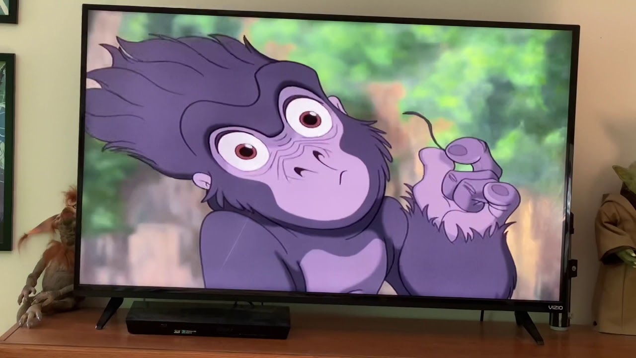 Puppet Video: Puppets Play Tarzan DVD Game Terk’s Tree Surfing ...