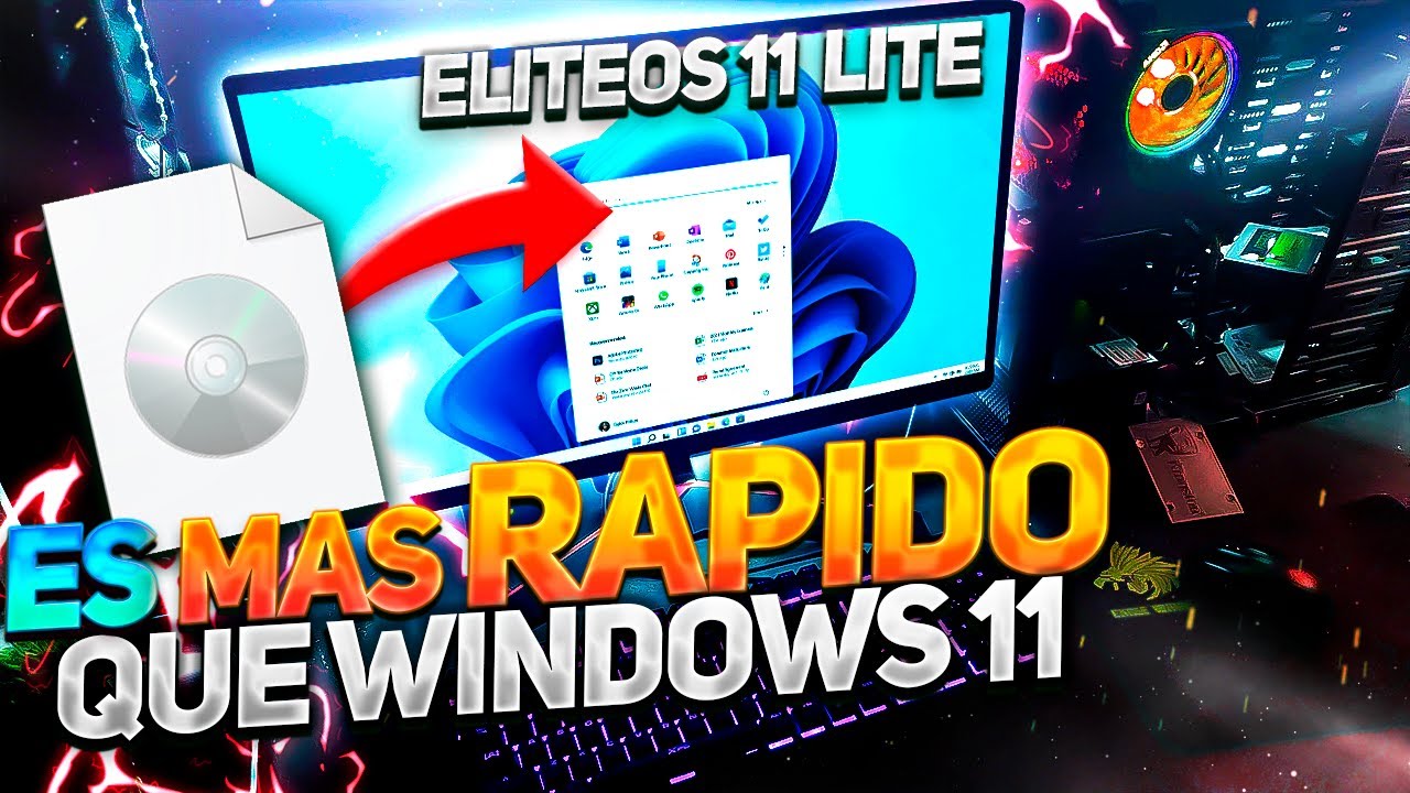 Nuevo Windows 11 EliteOS 2021 / Windows 11 LITE ⚡ - YouTube