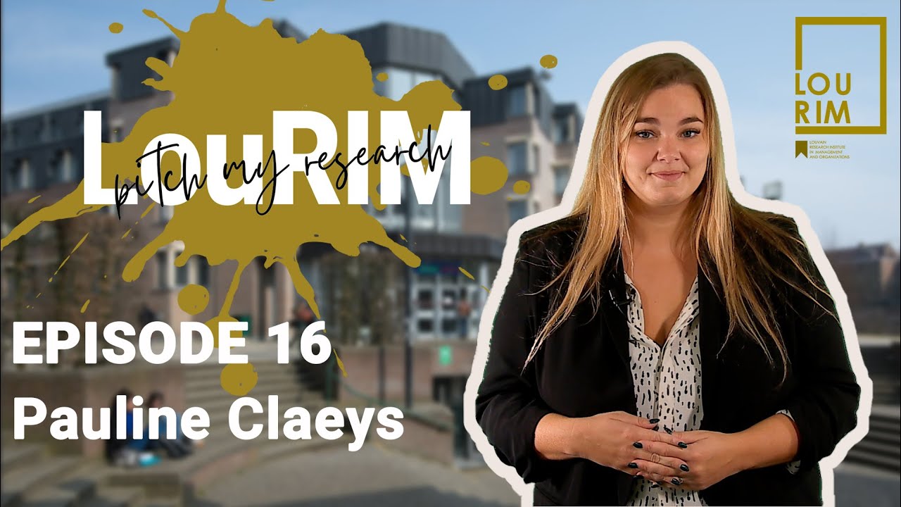 Pitch My Research - Episode 16: Pauline Claeys - Les influenceurs - YouTube