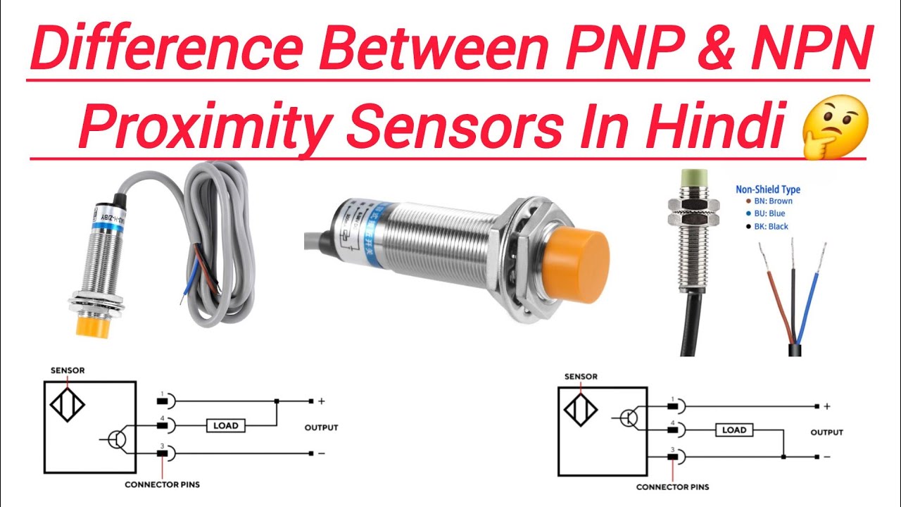 PNP & NPN Proximity Sensors | What's the Difference | PNP और NPN Sensor ...