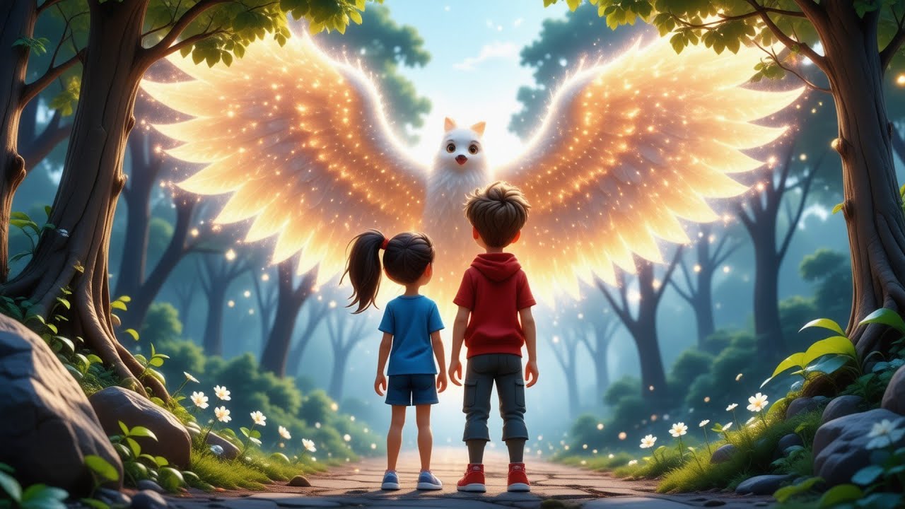 The Secret of the Rainbow Forest: Mia and Leo’s Magical Adventure - YouTube