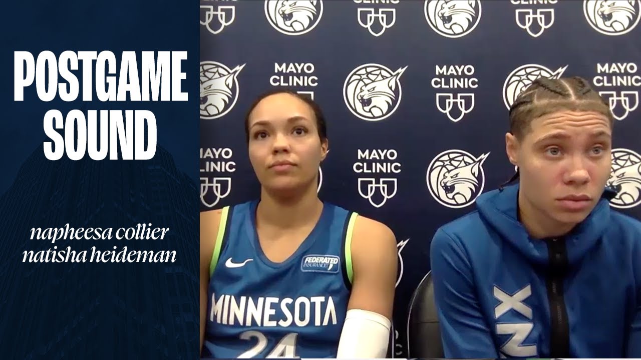 "Have To Bring Our A-Game Everyday." | Napheesa Collier & Natisha Heideman Postgame Sound | 09. ...