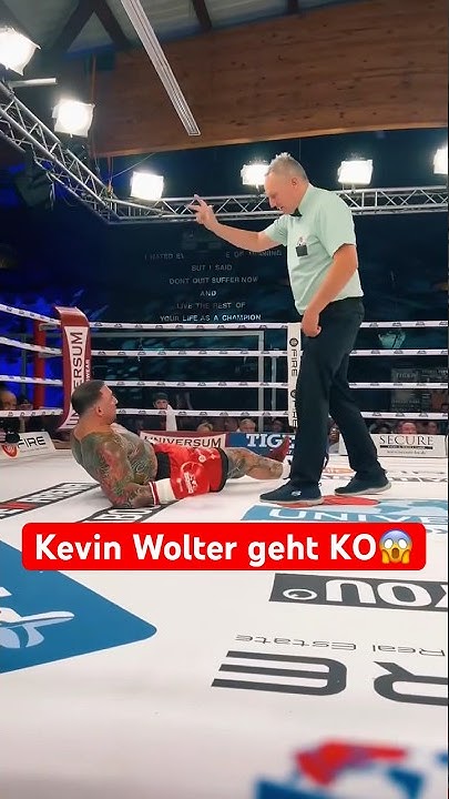 Kevin Wolter Knockout Boxkampf - YouTube