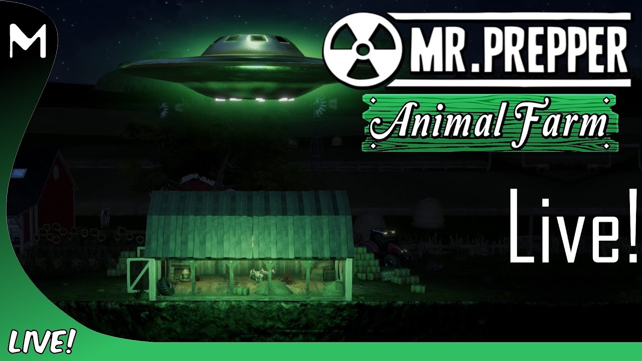 Mr Prepper! 🏹 Animal Farm DLC! 🐄🛸 UFO Go Boom! 😎 (#12) - YouTube